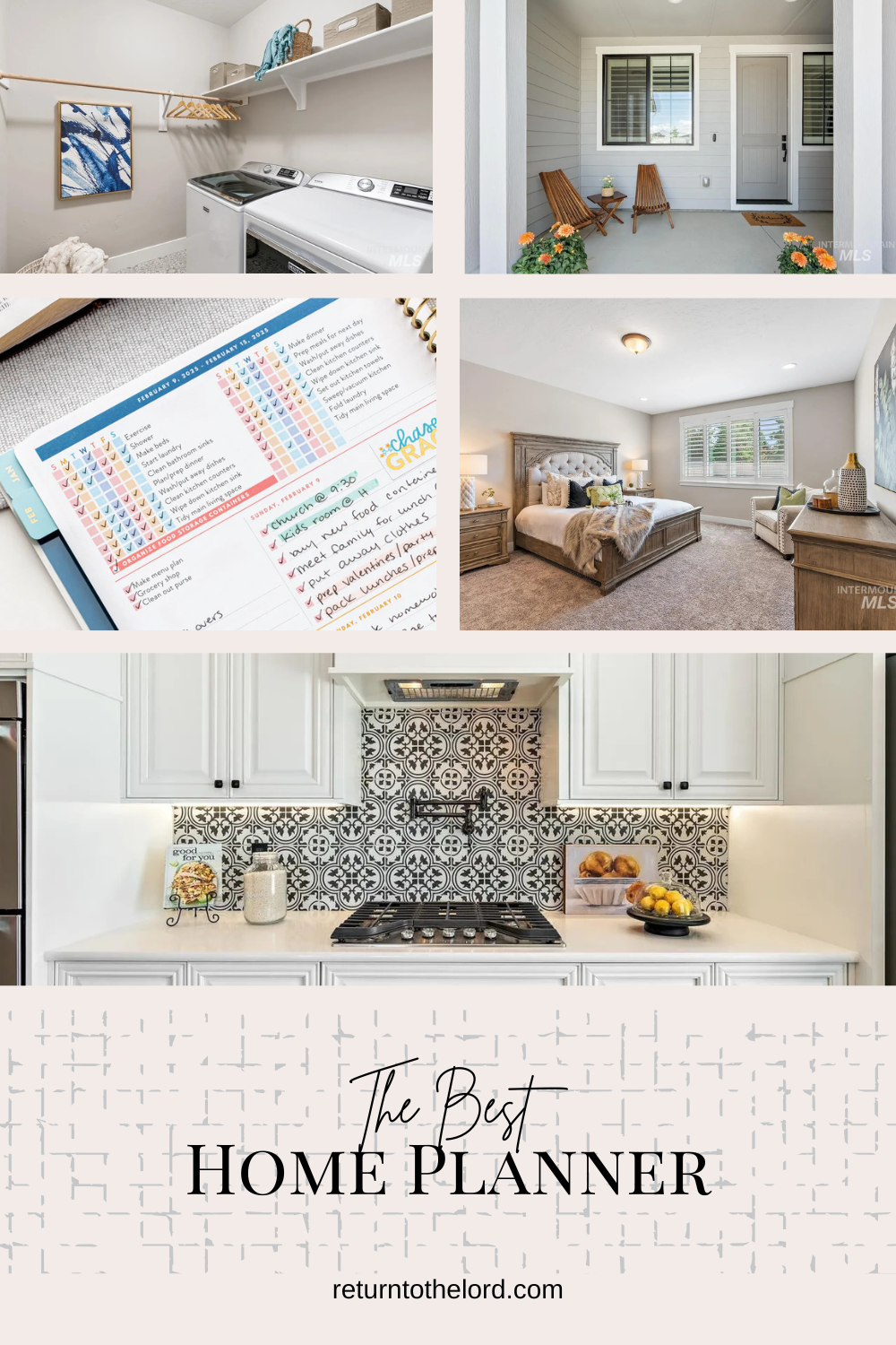 The Ultimate Home Planner - Return to the Lord
